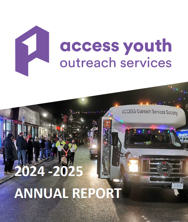 Access Youth 2024 - 2025 Annual Report - Access Youth Outreach Services